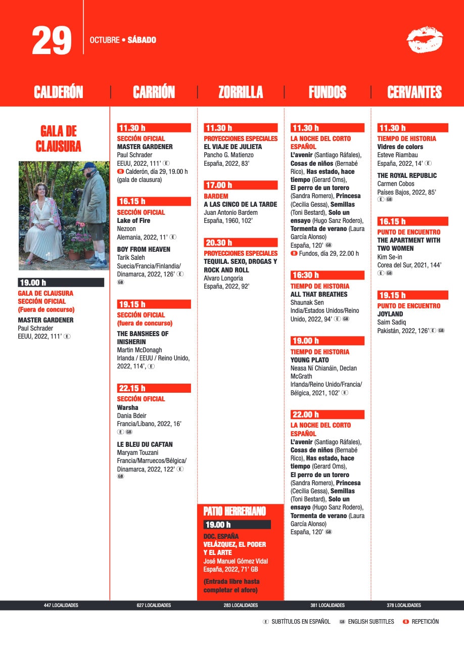 Programación 2022 - SEMINCI