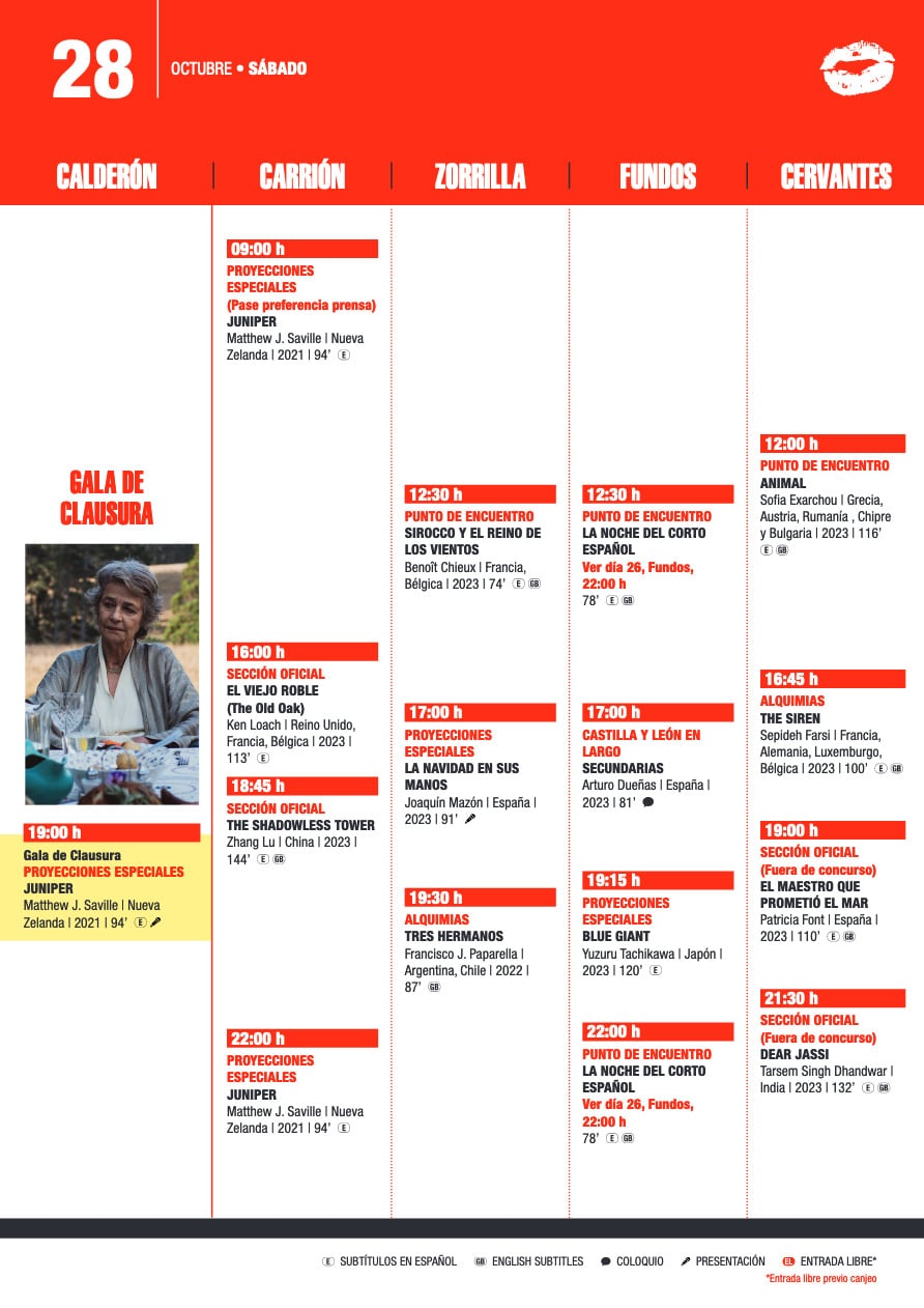 Programacion 2023 - SEMINCI